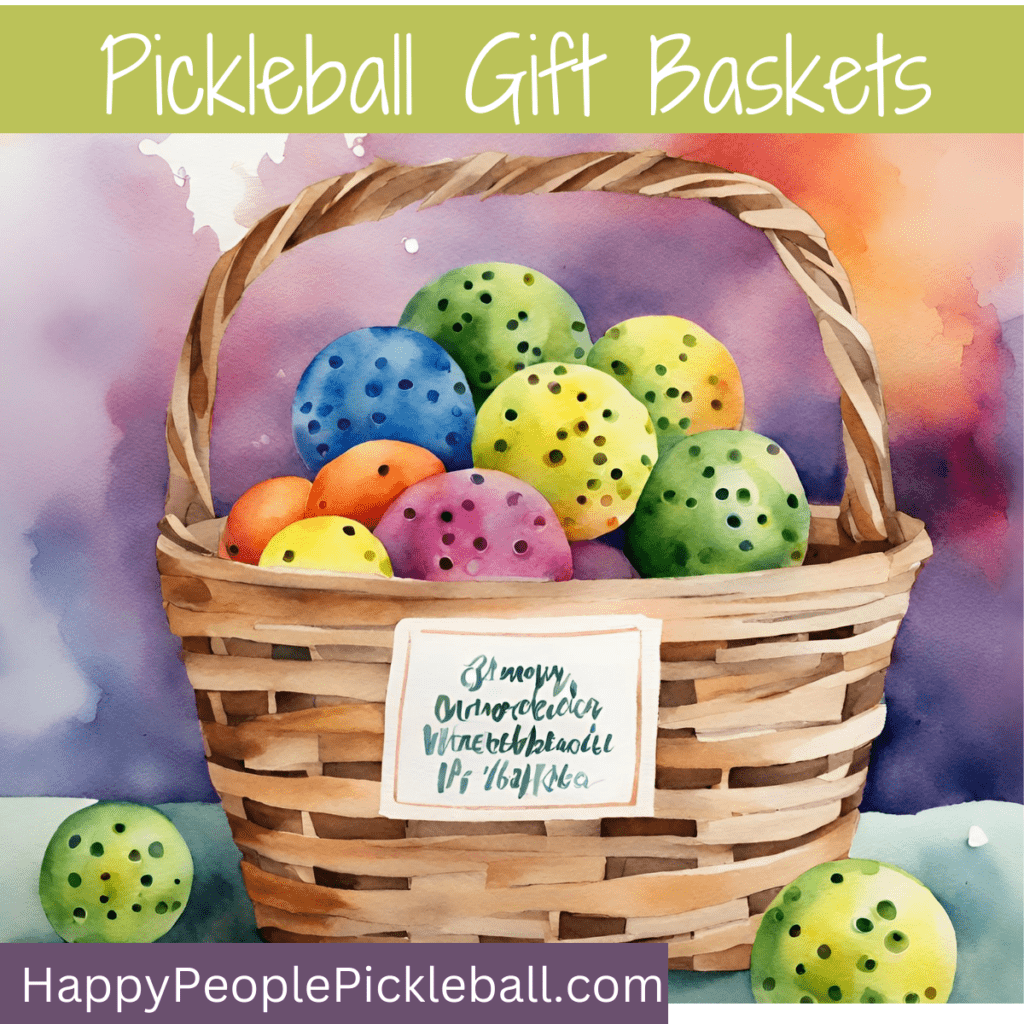 Shop or make your own pickleball gift basket today! | Happy People ...