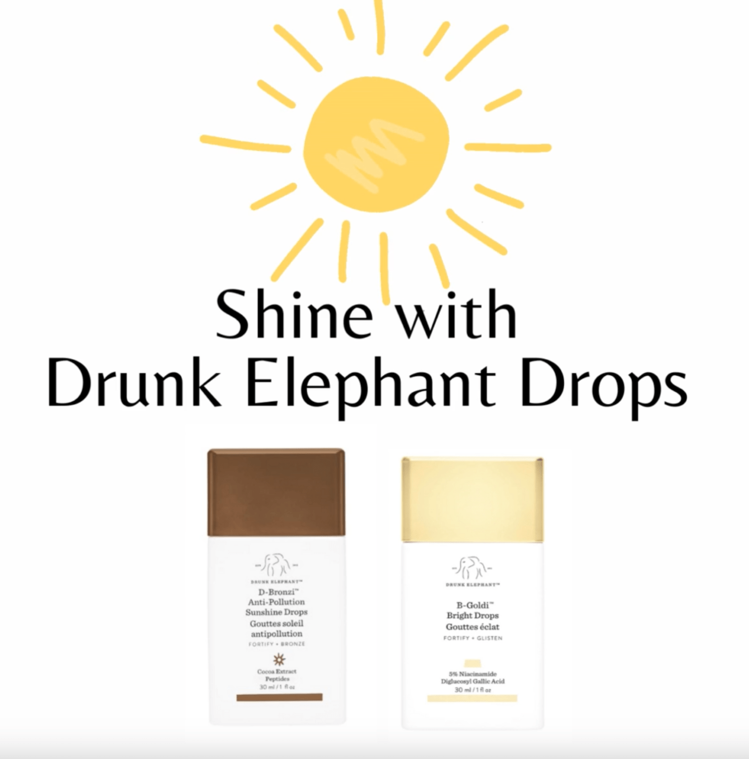 How to use Drunk Elephant bronzing drops to bring on the glow